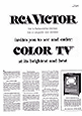 RCA Model CT-100 Color Television (1954)